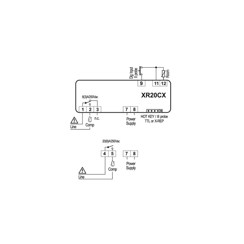 Controler Dixell XR20CX